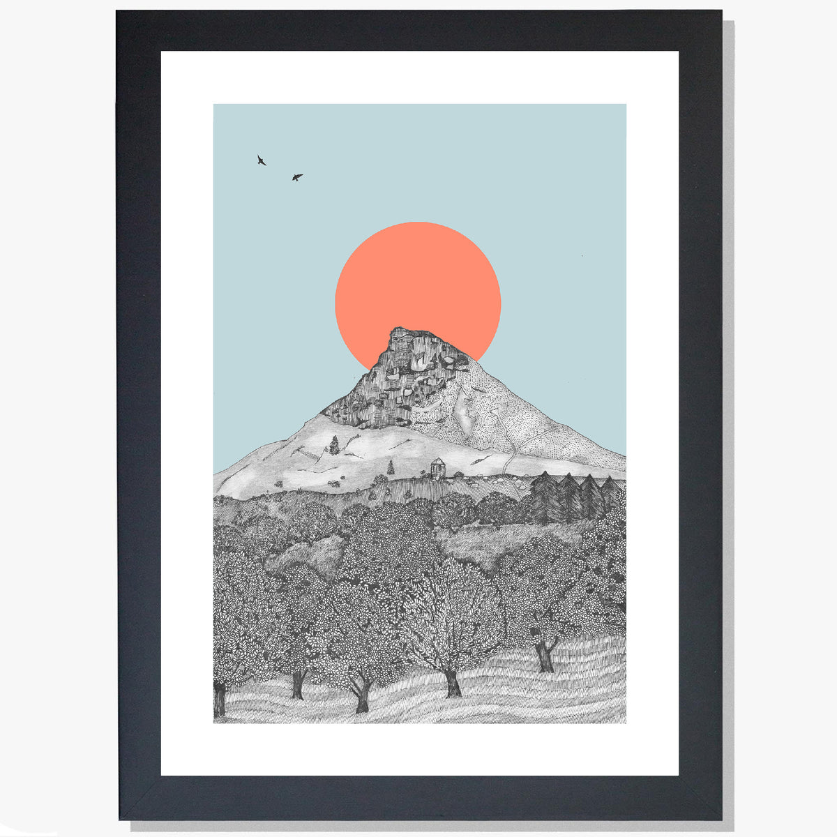 Roseberry Topping Print – Ben Holland Art