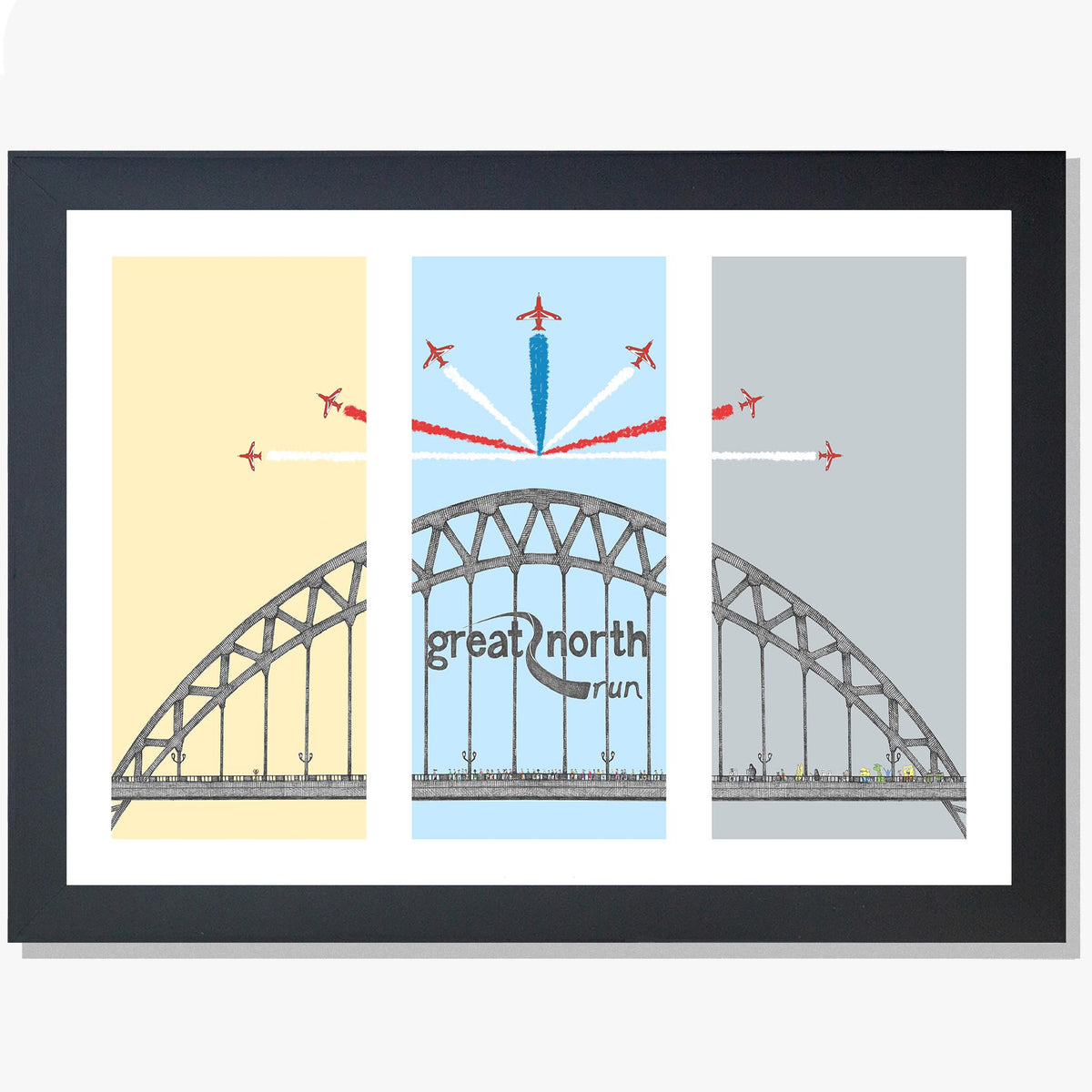 Great North Run Print – Ben Holland Art