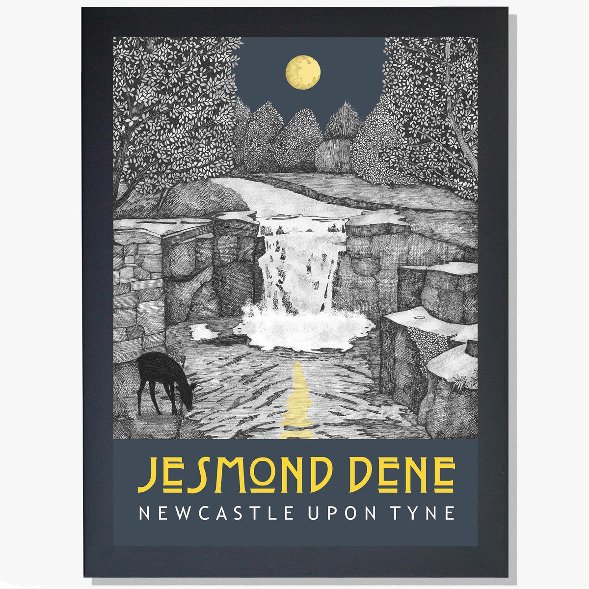 Jesmond Dene Print – Ben Holland Art