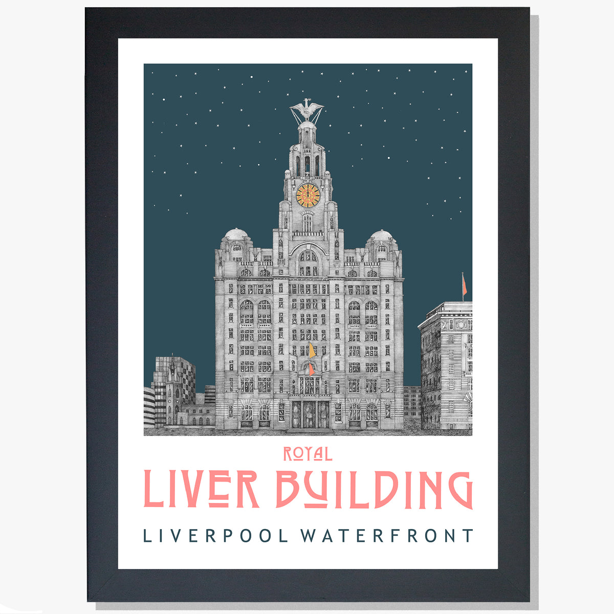 Royal Liver Building Print – Ben Holland Art